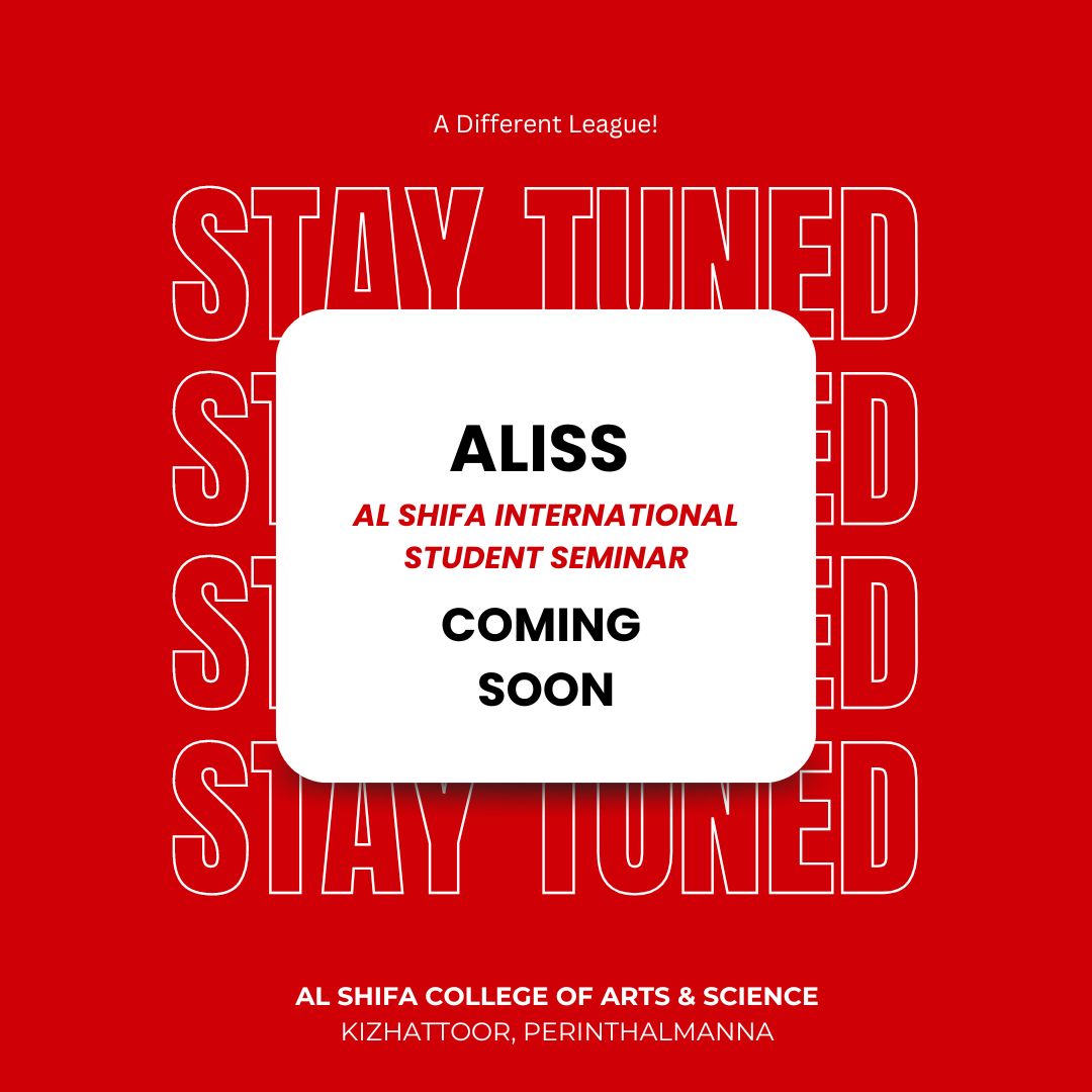 Undergraduate and Graduate and Research Levels - Al Shifa College