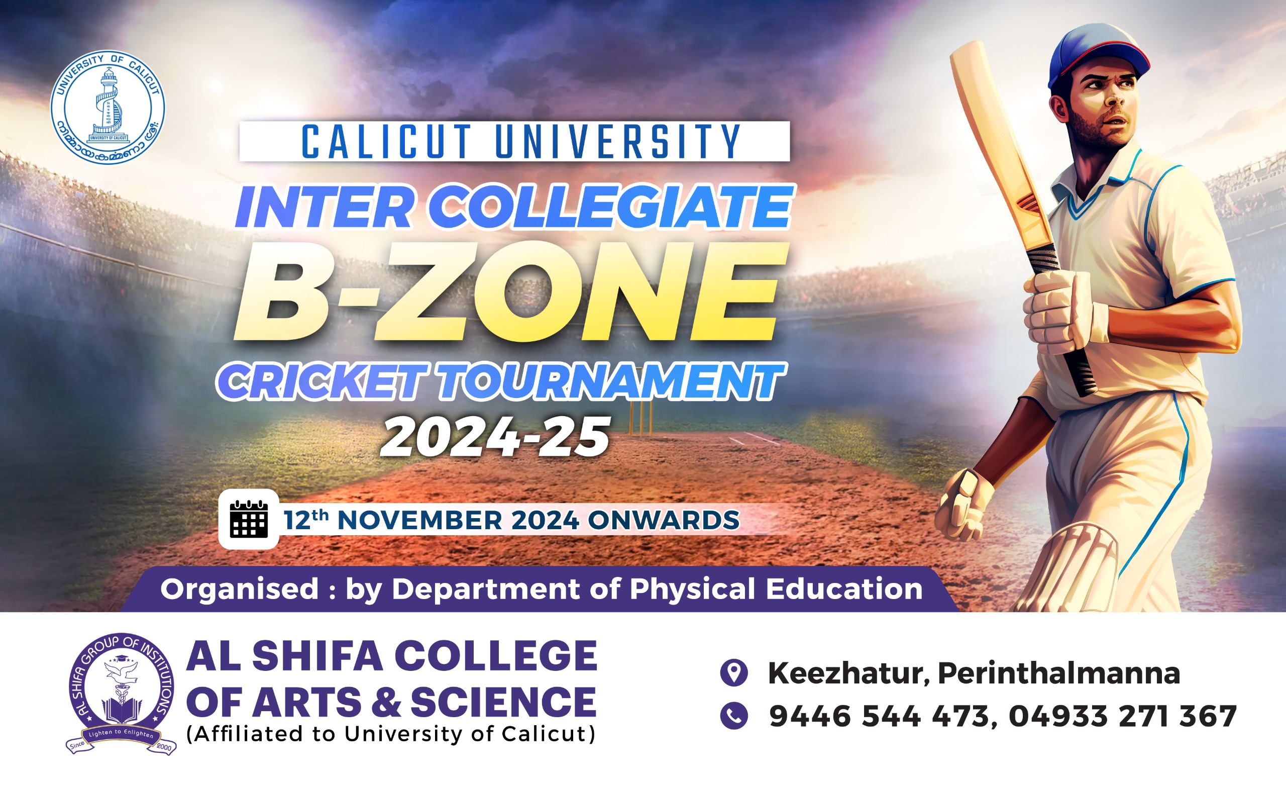 Admission Programmes at Al Shifa College of Arts & Science